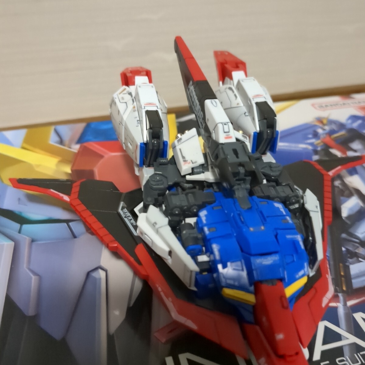Yahoo!オークション - RG 1/144 Zガンダム 一部塗装 完成品