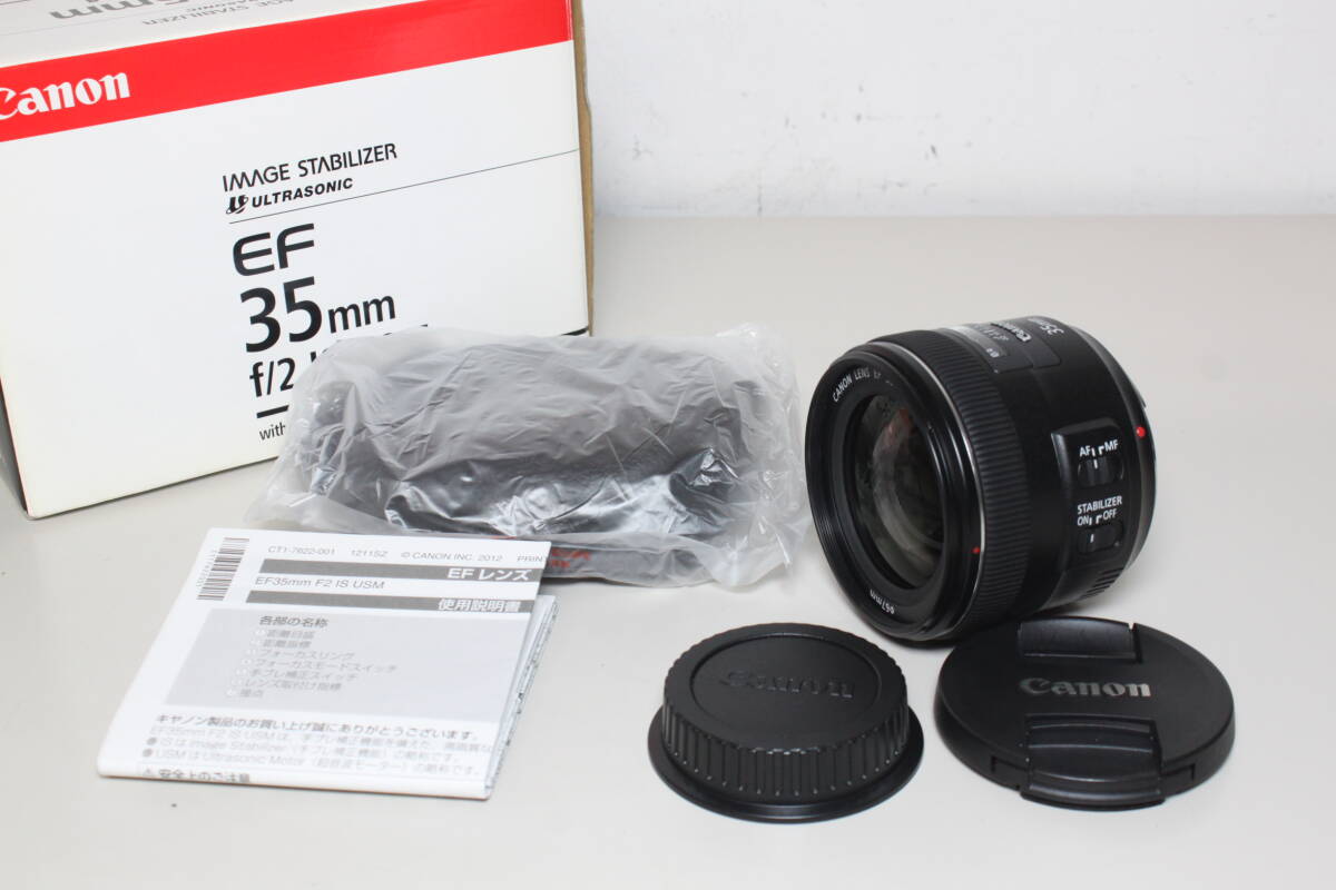 Yahoo!オークション - Canon/EF35mm F2 IS USM/単焦点レンズ ⑤