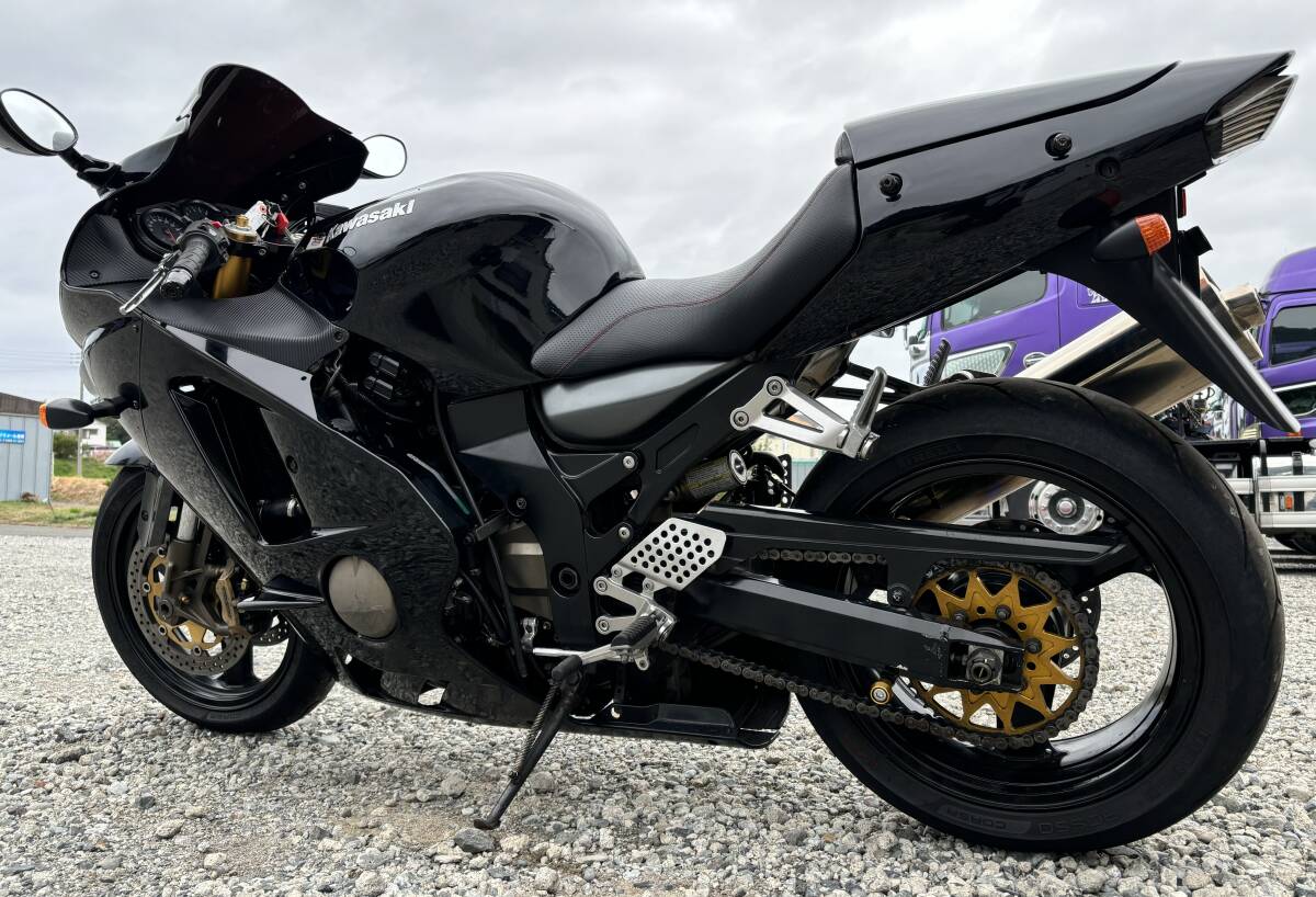Yahoo!オークション - カワサキ ZX-12R B型 後期 平成16年式 車検付 好...