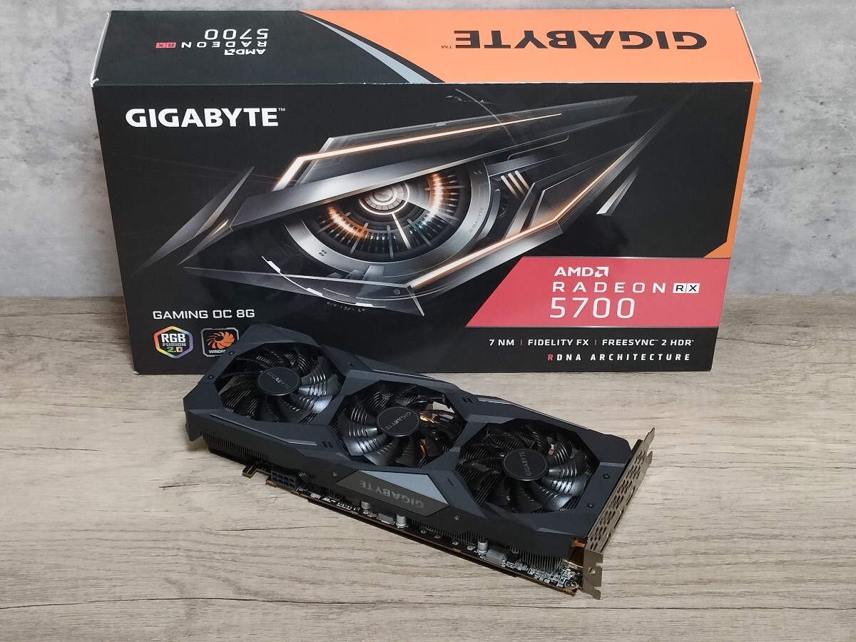 Yahoo!オークション - AMD GIGABYTE Radeon RX5700 8GB GAMING OC 【グ...