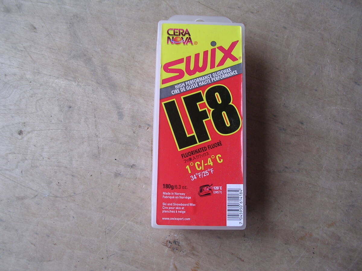Yahoo!オークション - SWIX LF8 フッ素入 ワックス 未使用