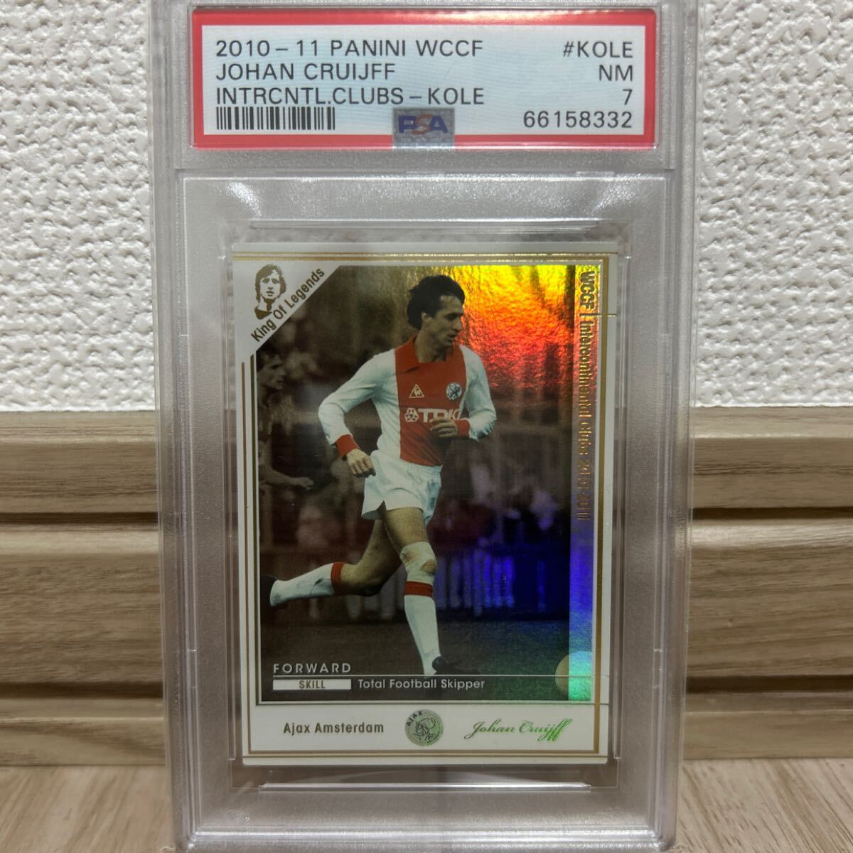 Yahoo!オークション - WCCF KOLE クライフ PSA7