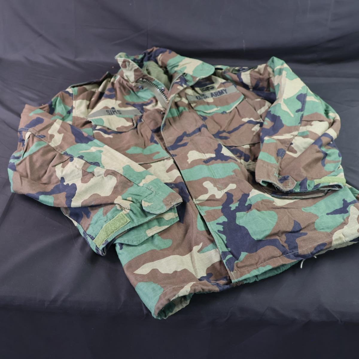 Yahoo!オークション - 米軍放出品 アメリカ軍 M65 BDU フィールドジャ...