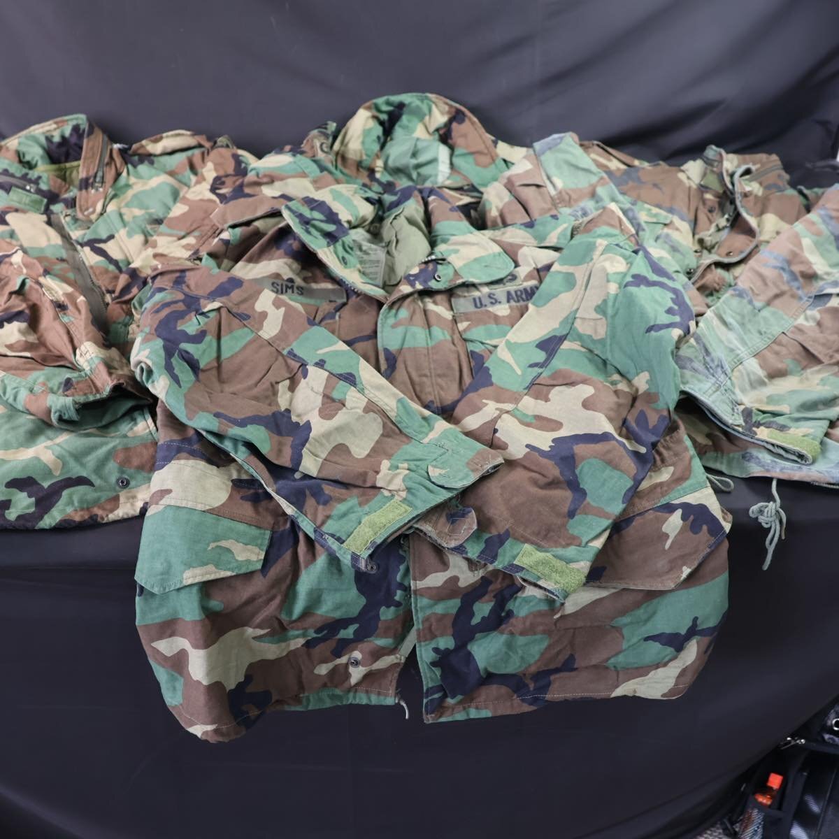 Yahoo!オークション - 米軍放出品 アメリカ軍 M65 BDU フィールドジャ...