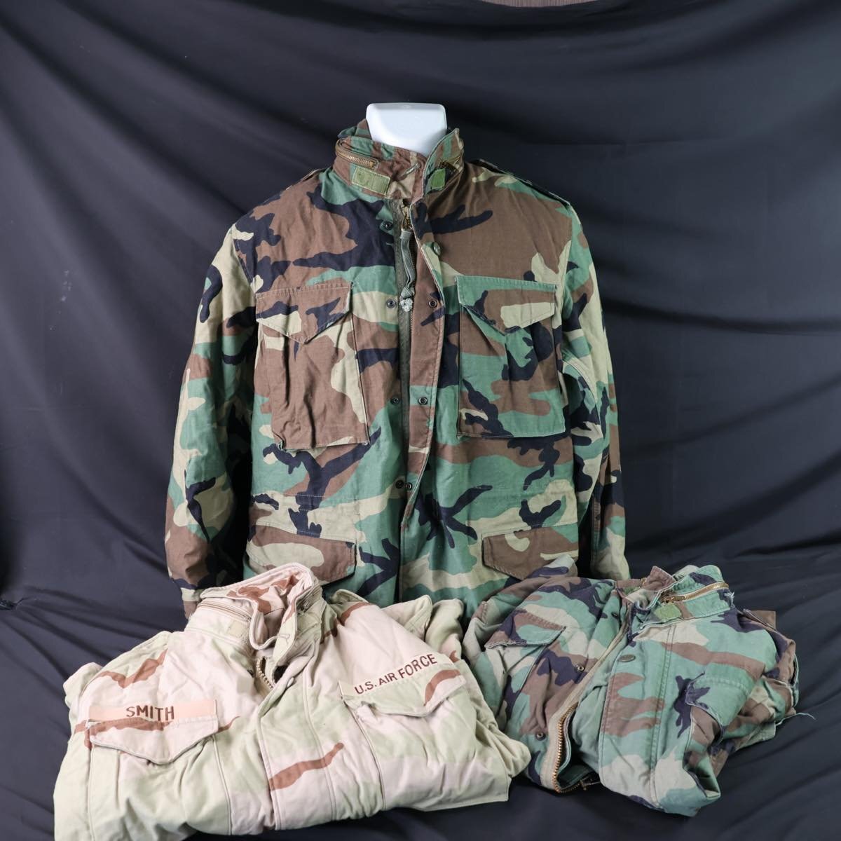 Yahoo!オークション - 米軍放出品 アメリカ軍 M65 BDU フィールドジャ...