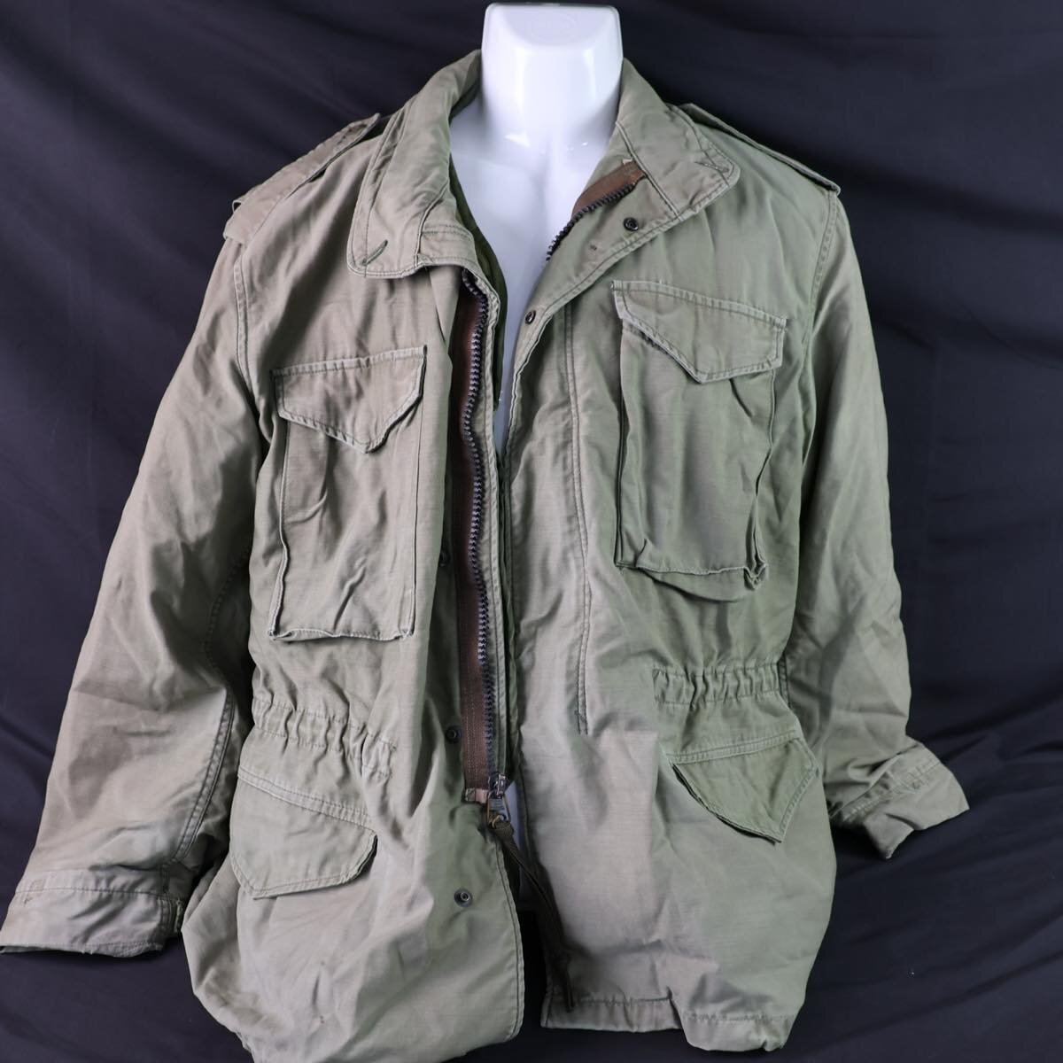 Yahoo!オークション - 米軍放出品 アメリカ軍 M65 BDU フィールドジャ...