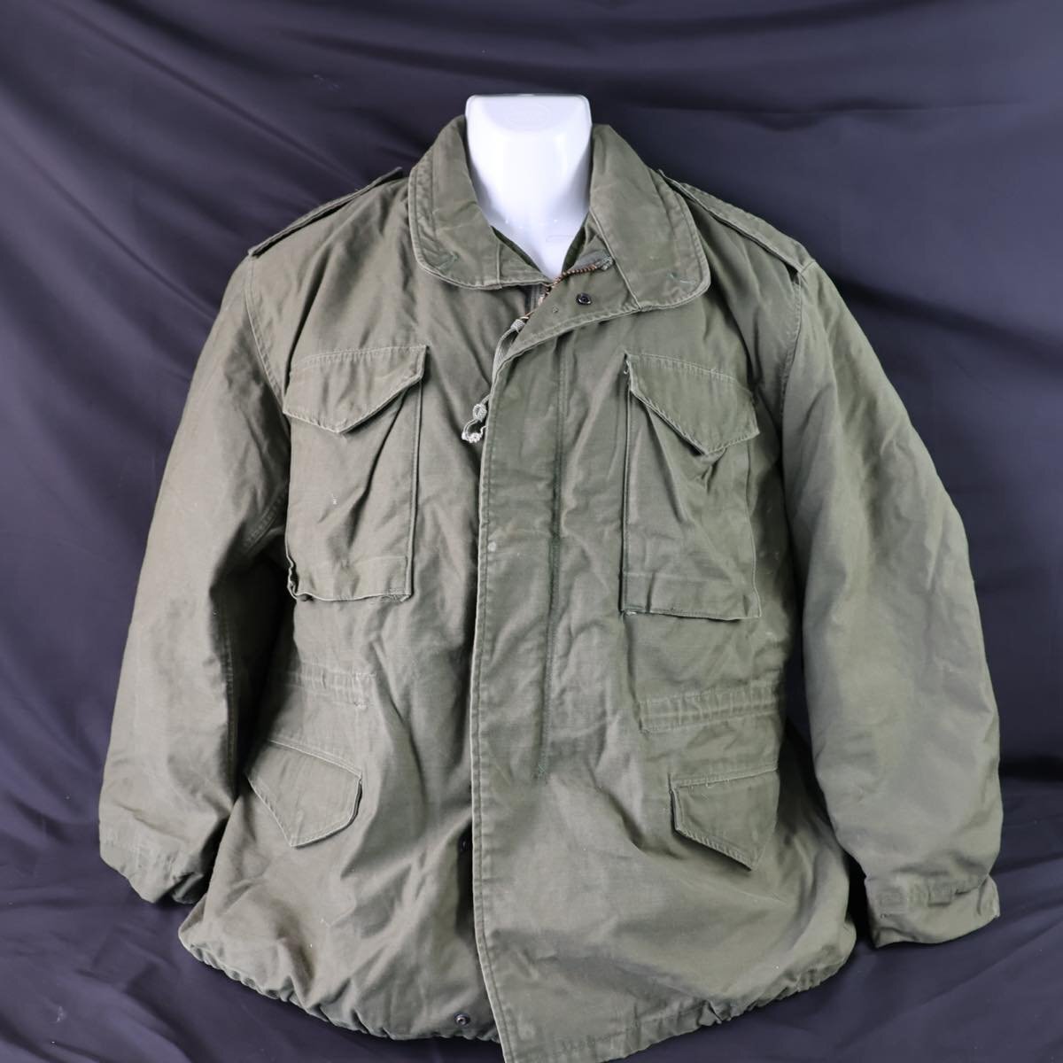 Yahoo!オークション - 米軍放出品 アメリカ軍 M65 BDU フィールドジャ...