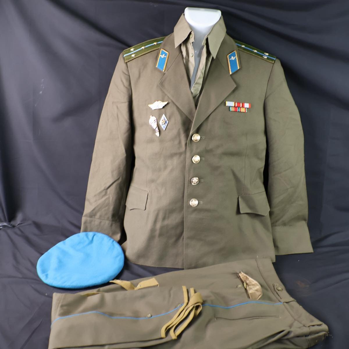 Yahoo!オークション - ソビエト連邦軍 放出品 ソ連軍 M69 制服 空挺部...