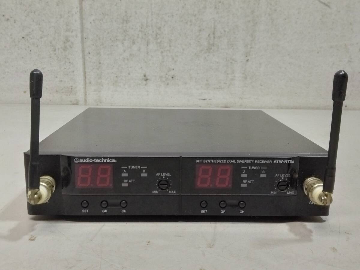 ☆audio-technica オーディオテクニカ ATW-R75a 電波式ワイヤレスレシーバー/レシーバー！60サイズ発送 :: Yahoo!Auction｜DEJAPAN - Bid ...