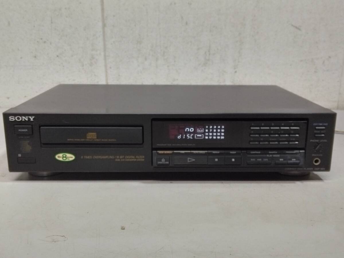 Yahoo!オークション - SONY ソニー CDデッキ CDP-590 COMPACT DISC PL...