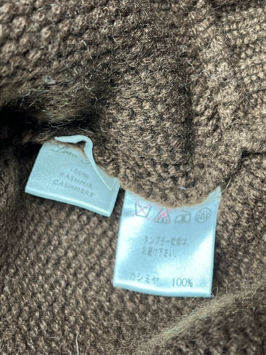 Loro Piana カシミヤ100 ニット カーディガン size42 L 11号 Loro Piana カシミヤ100 ニット カーディガン size42 L 11号