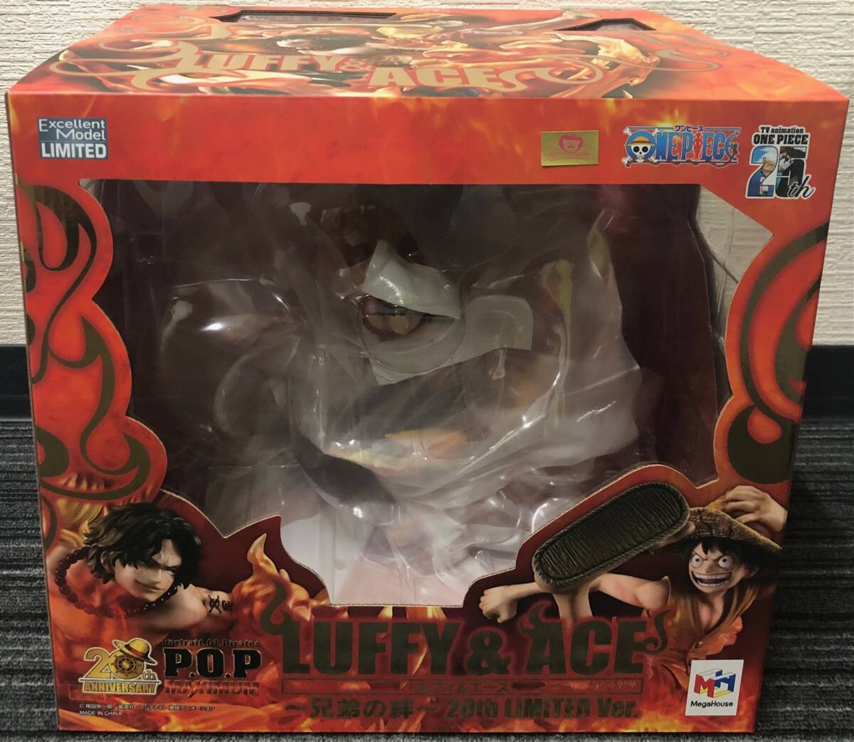Yahoo!オークション - 未開封 P.O.P MAXIMUM/POP ONE PIECE ルフィ＆エ...
