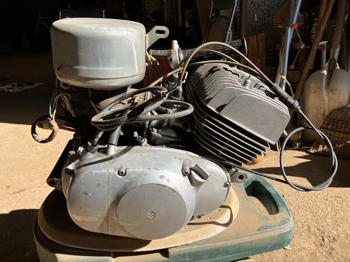 Yahoo!オークション - スズキ T125 エンジン 圧縮あり