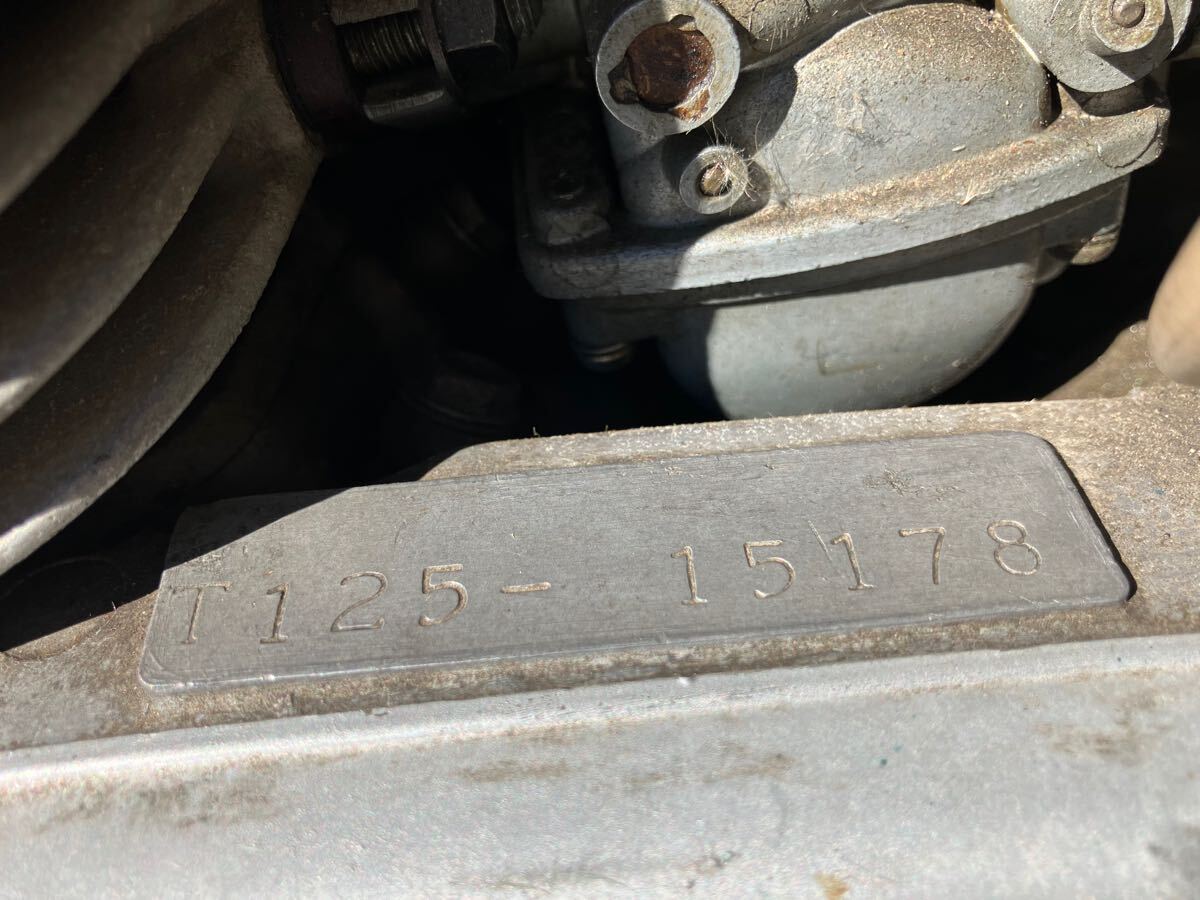 Yahoo!オークション - スズキ T125 エンジン 圧縮あり