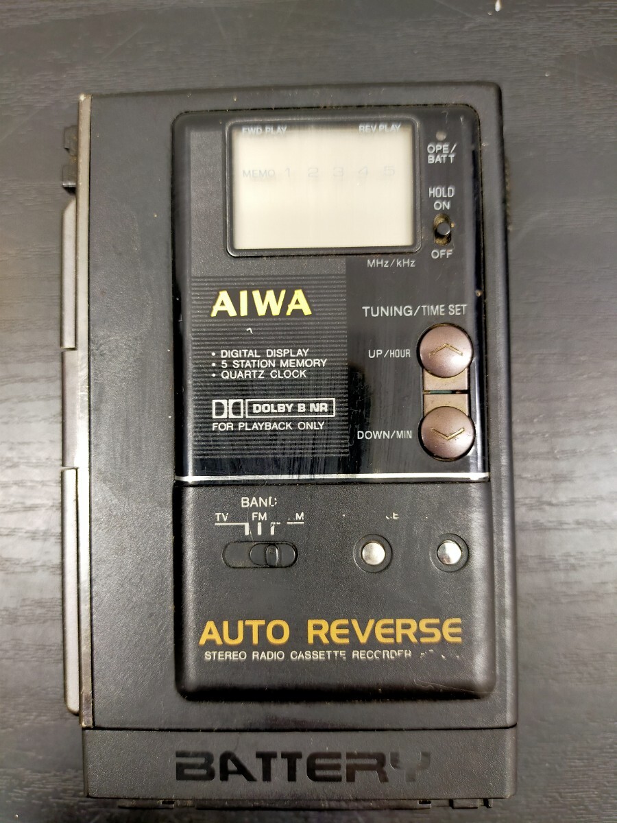 Yahoo!オークション - 1円〜 AIWA アイワ ステレオカセットレコーダー ...