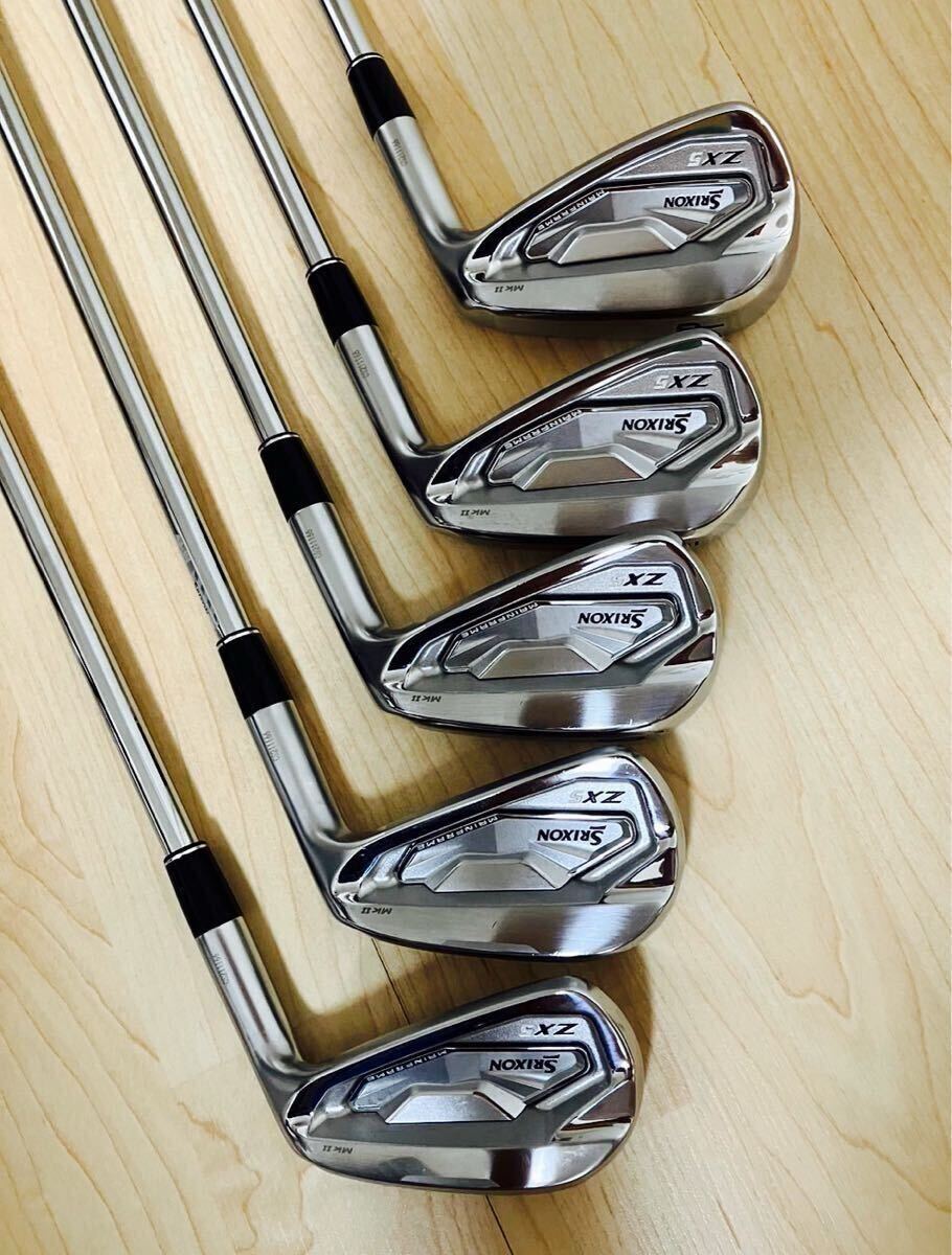 Yahoo!オークション - スリクソン zx5 MKII アイアンセット （6〜P）...