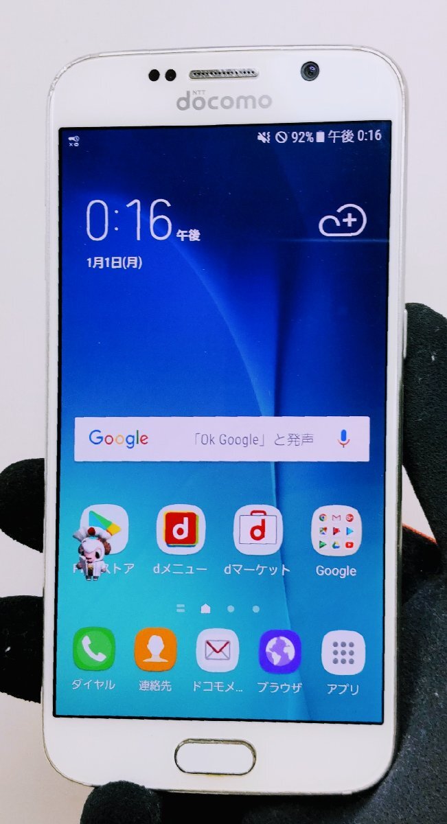 Yahoo!オークション - LK0308C docomo Galaxy S6 SC-05G スマートフォ...