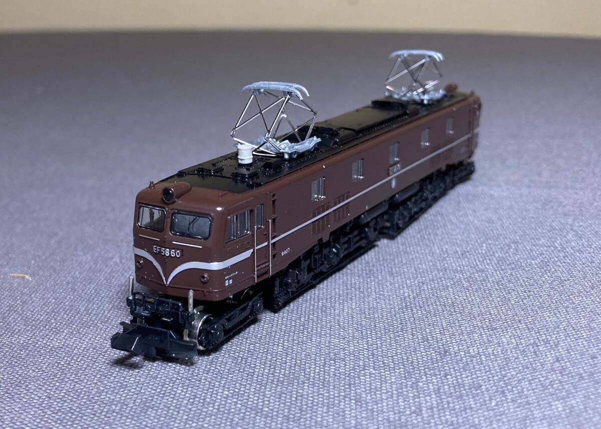 030/古いNゲージ TOMIX/トミックス EF58形電気機関車 平和 2117 2118 鉄道模型(電気機関車)｜売買されたオークション情報、yahooの商品情報をアーカイブ公開 ...