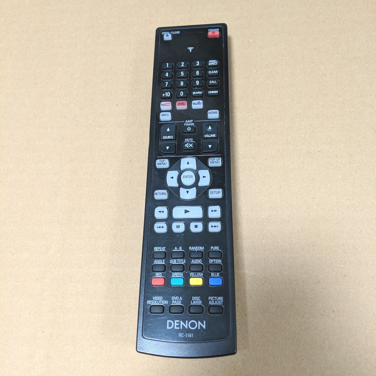 Yahoo!オークション - リモコンの出品 DENON RC-1161 デノン