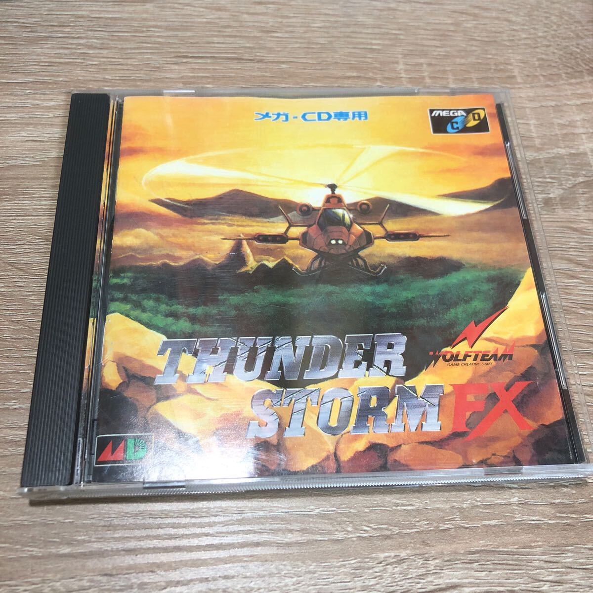 Yahoo!オークション - メガCD メガドライブ サンダーストームFX MCD サ...