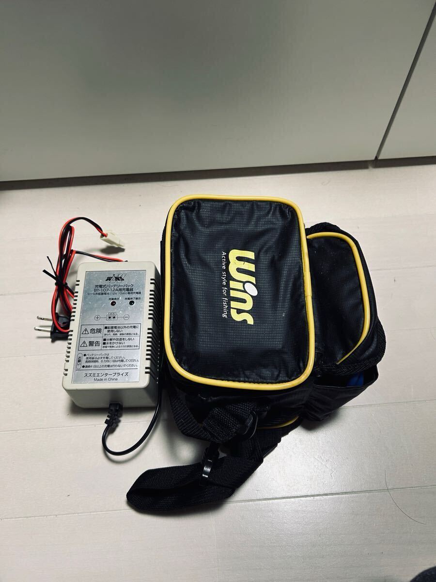 Yahoo!オークション - 電動リール用のバッテリー1式 BT-107-12Aケーブ...