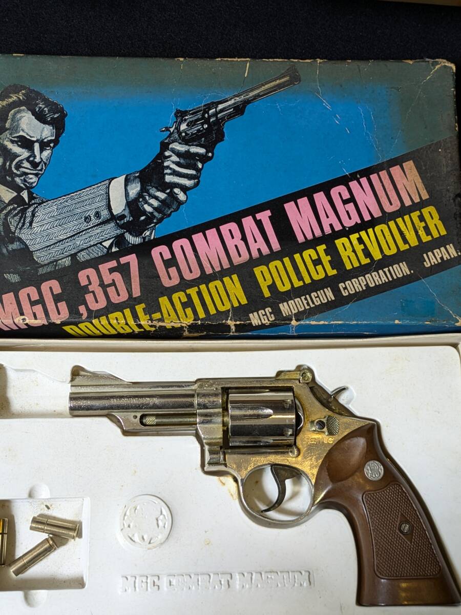 Yahoo!オークション - MGC製 357 COMBAT MAGNUM （未発火）金属モデル...