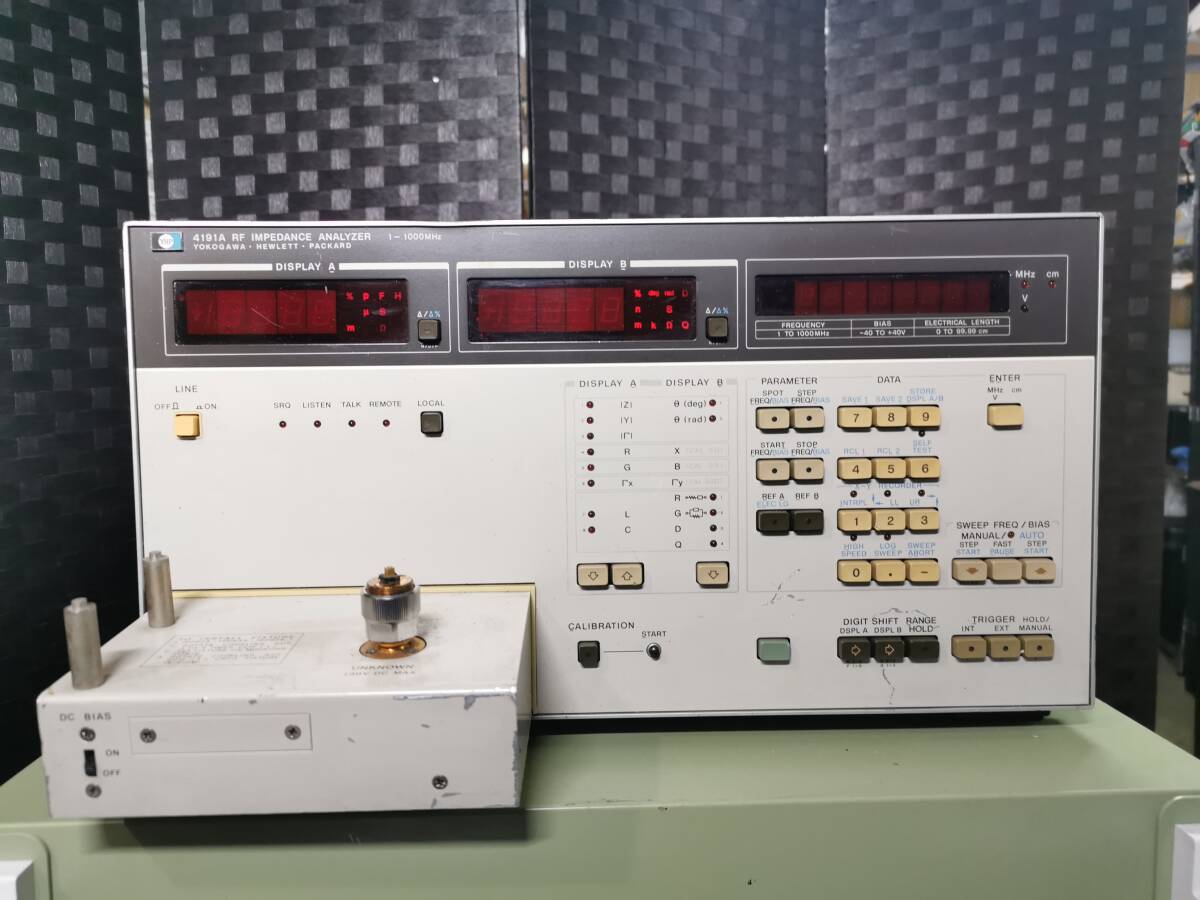 Yahoo!オークション - YHP 4191A RF IMPEDANCE ANALYZER 1-1000MHz YOK...