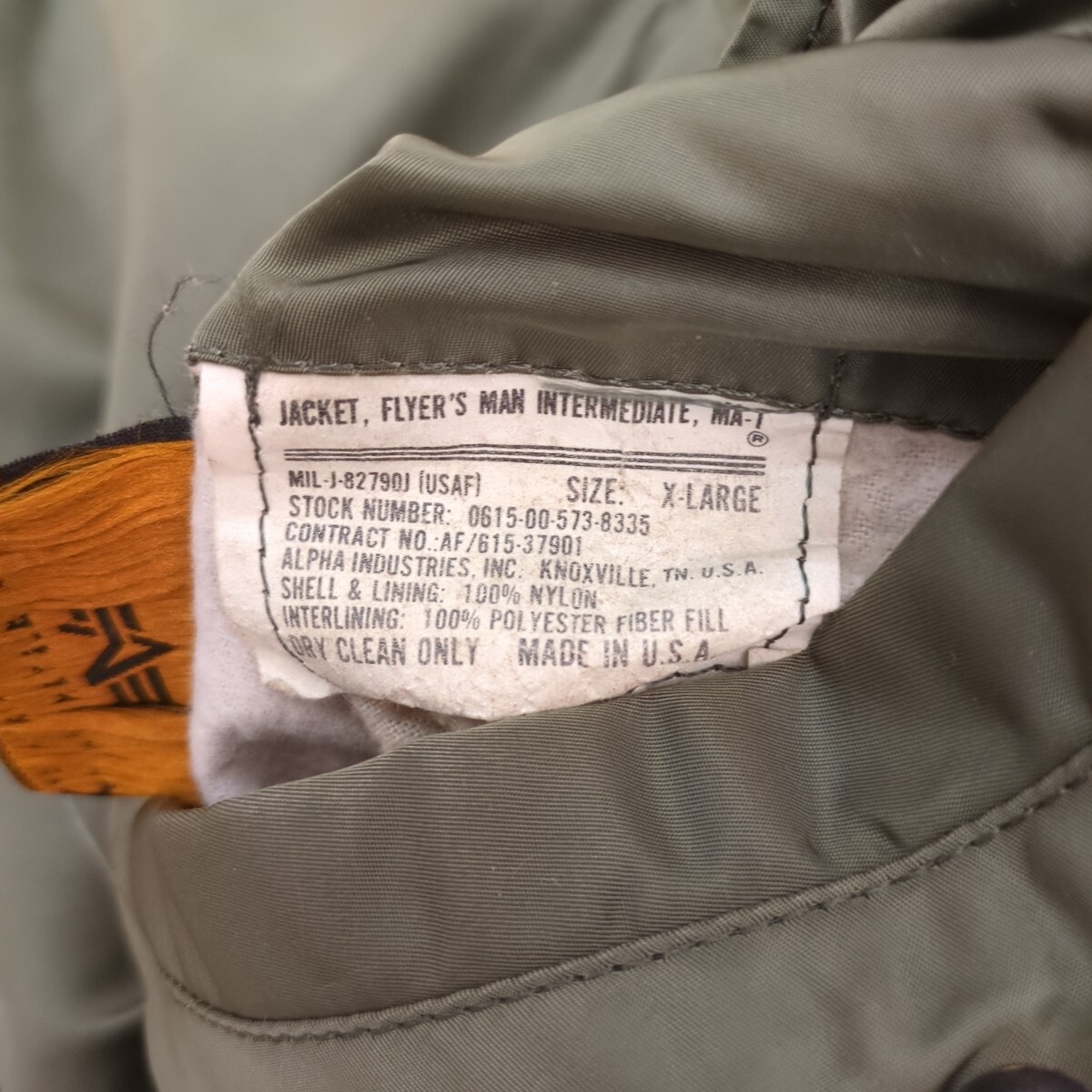 Yahoo!オークション - ALPHA INDUSTRIES アルファインダストリーズ フ...