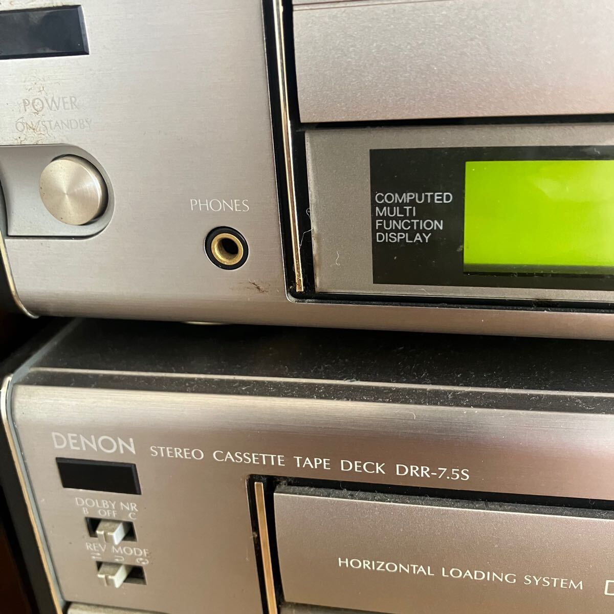 Yahoo!オークション - DENON TU-7.5S PMA-7.5S DCD-7.5E DRR-7.5S SC-E...