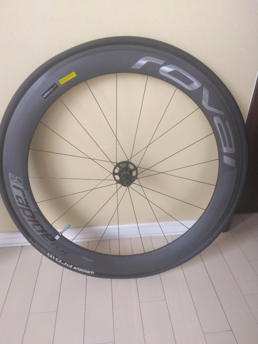 Yahoo!オークション - ROVAL ロヴァール Rapide CLX 60 中古ホイールセ...
