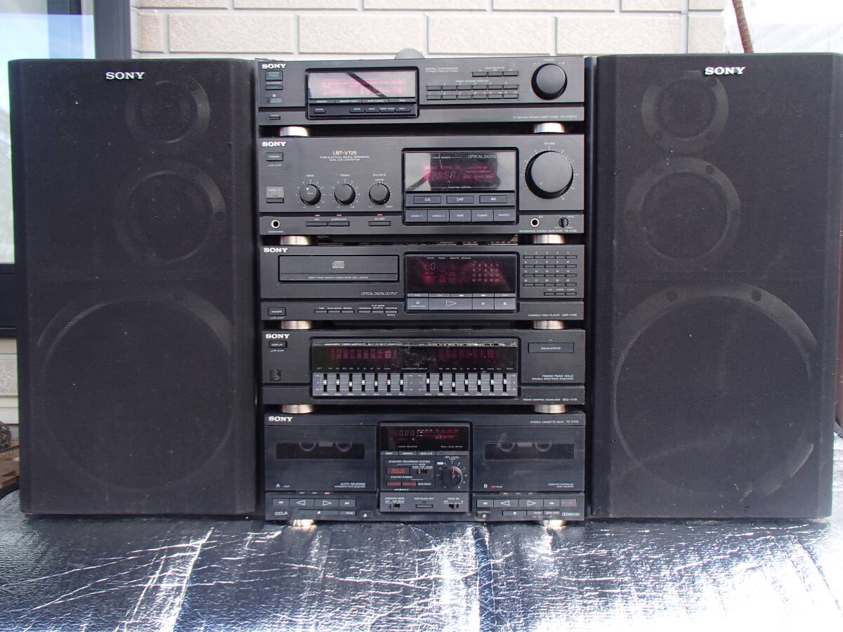 Yahoo!オークション - SONY LBT-V725 システムコンポ ソニー スピーカ...