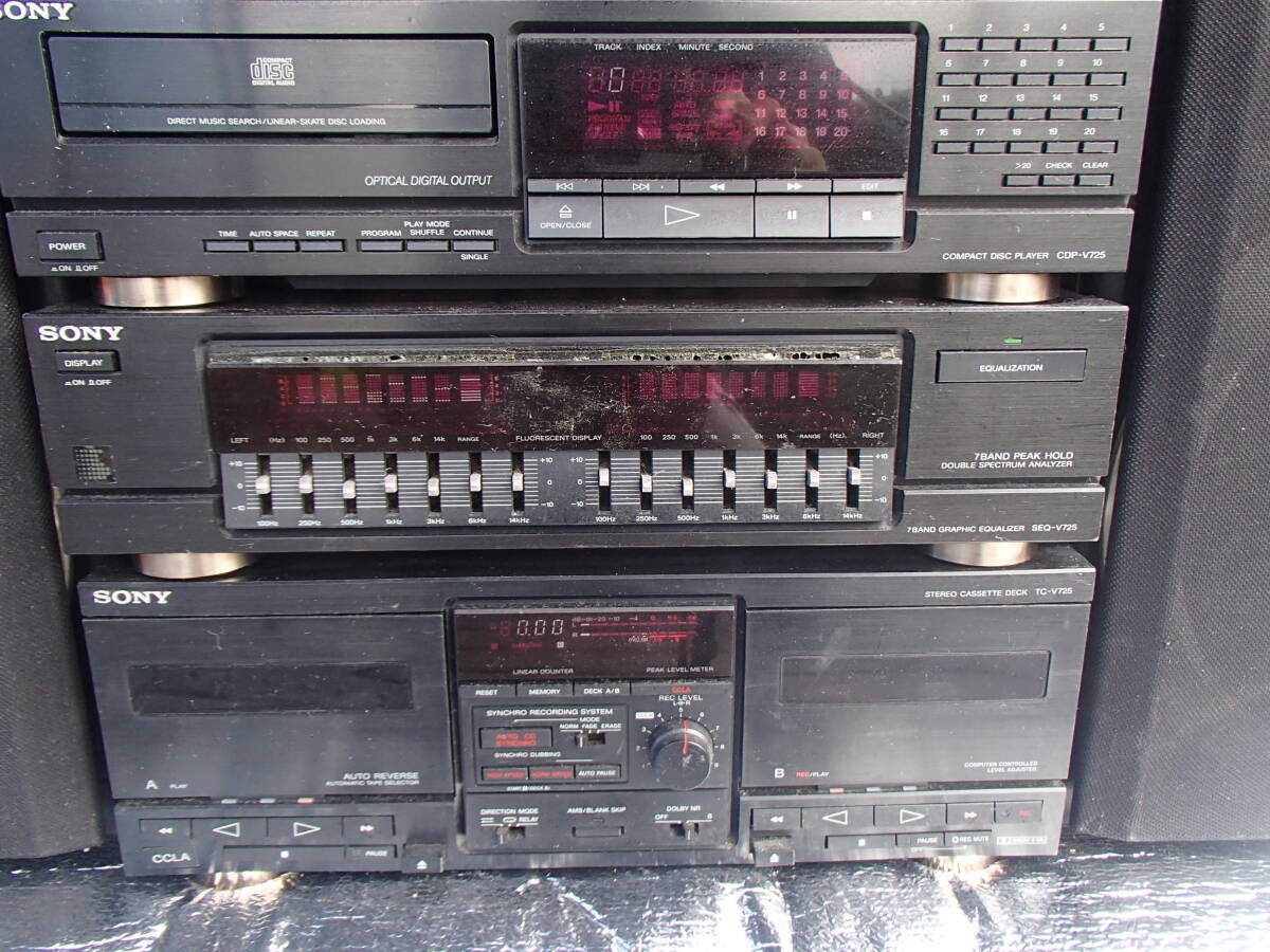 Yahoo!オークション - SONY LBT-V725 システムコンポ ソニー スピーカ...