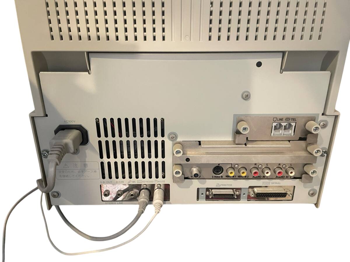 動作品 レア NEC PC-9821CB model2 画面表示通電確認済 CRT 動作品 レア NEC PC-9821CB model2 画面表示通電確認済 CRT