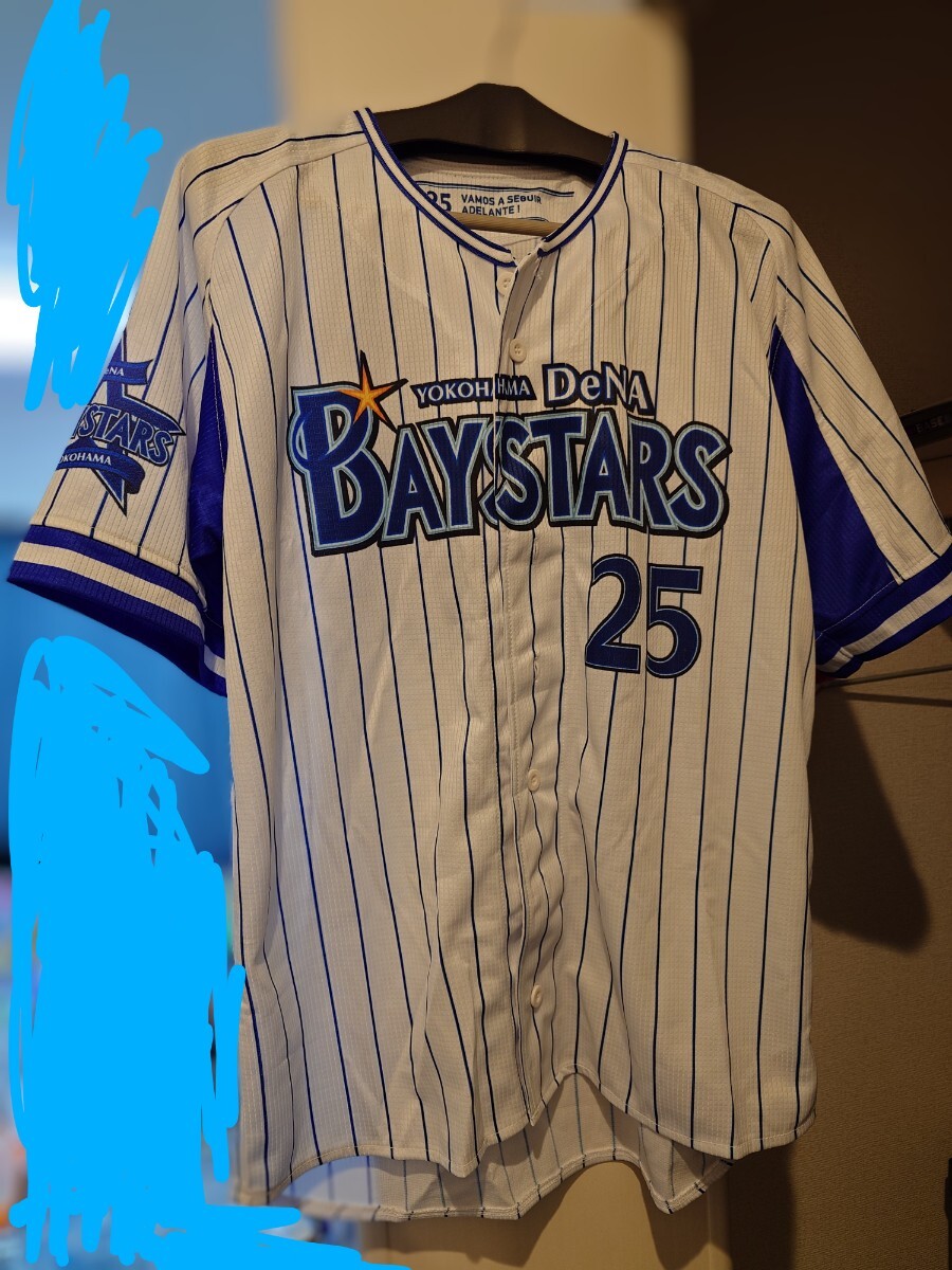 Yahoo!オークション - 筒香嘉智 レプリカユニフォーム 公式 横浜DeNAベ...