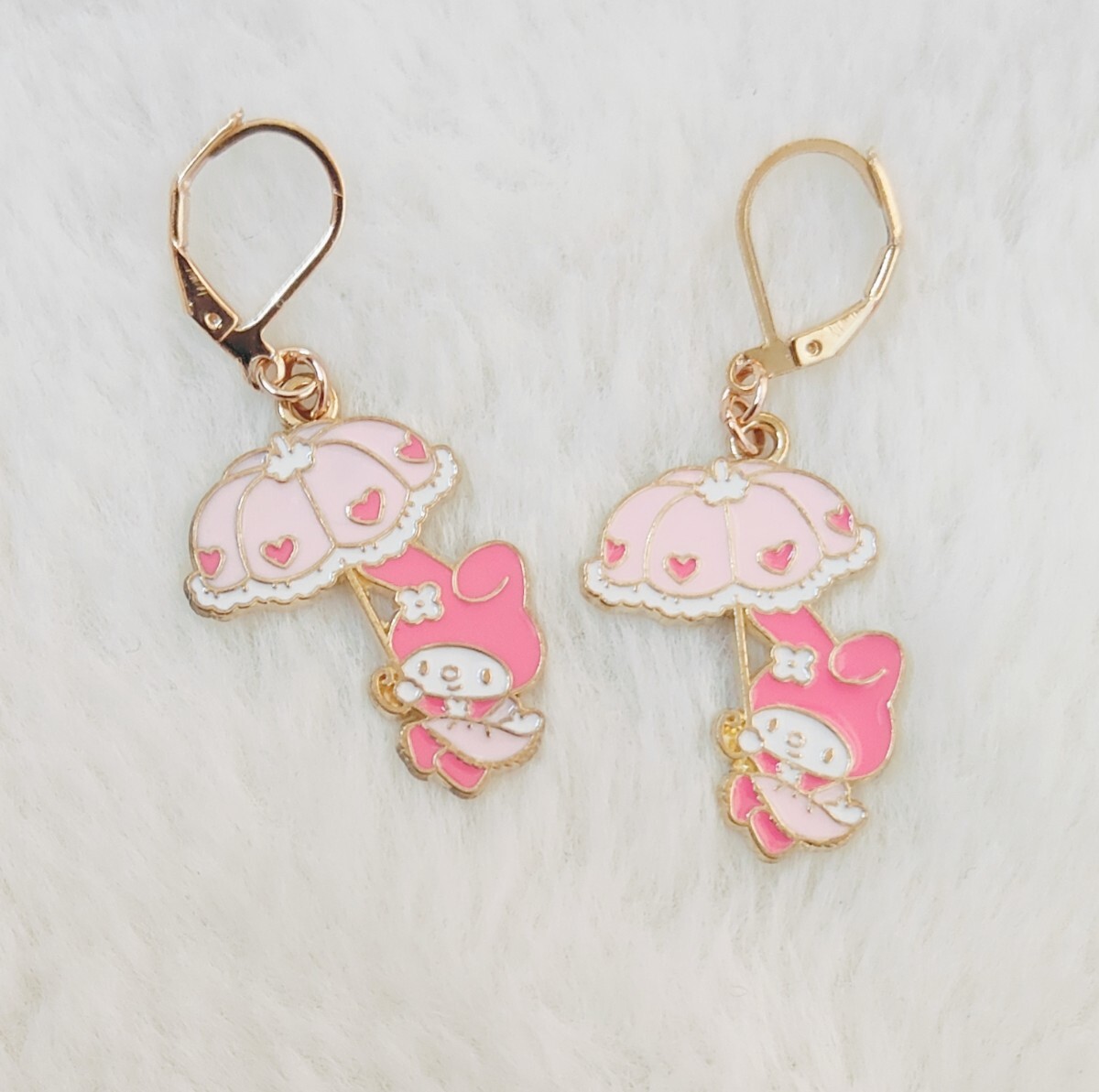 Yahoo!オークション - 【No.2732】ChamiCCピアス/イヤリング マイメロ ...