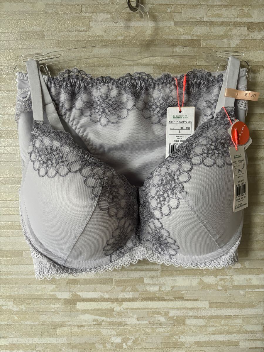 Yahoo!オークション - E70L」トリンプ 夢みるブラ ジオメトリック フレ...