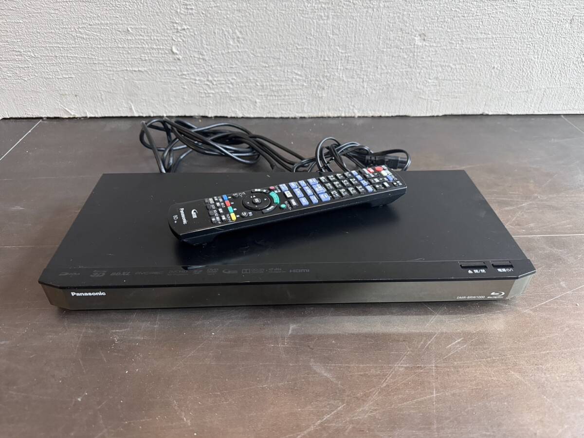 Yahoo!オークション - パナソニック BDレコーダー DMR-BRW1000