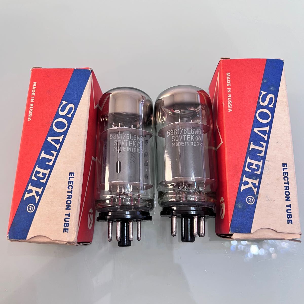 Yahoo!オークション - 真空管 SOVTEK 5881/6L6WGC MADE IN RUSSIA 2本