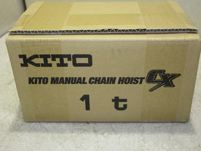 Yahoo!オークション - 8532 未使用 KITO キトー チェーンブロック CX0...