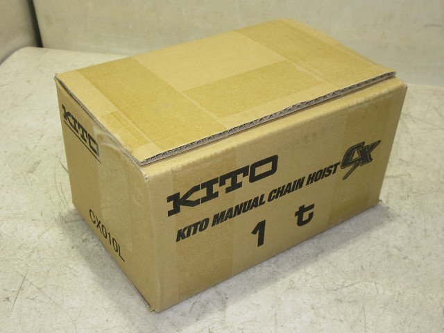 Yahoo!オークション - 8532 未使用 KITO キトー チェーンブロック CX0...