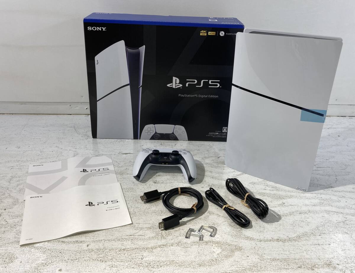 35-2-1123 / /100 PlayStation5 PS5 新型 CFI-2000 BO1 デジタルエディション ディスクドライブ非搭載(PS5本体)｜売買されたオークション情報 ...