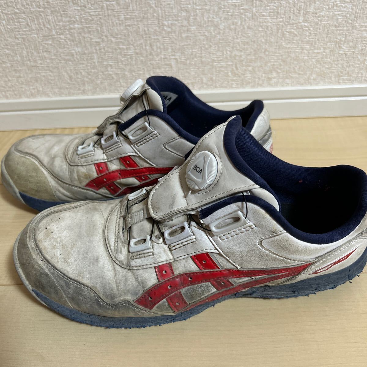 品 ASICS WINJOB アシックス 安全靴 セーフティーシューズ スニーカー JSAA A種 耐滑 衝撃吸収 26.5cm ② BOA(26.5cm)｜売買されたオークション情報 ...