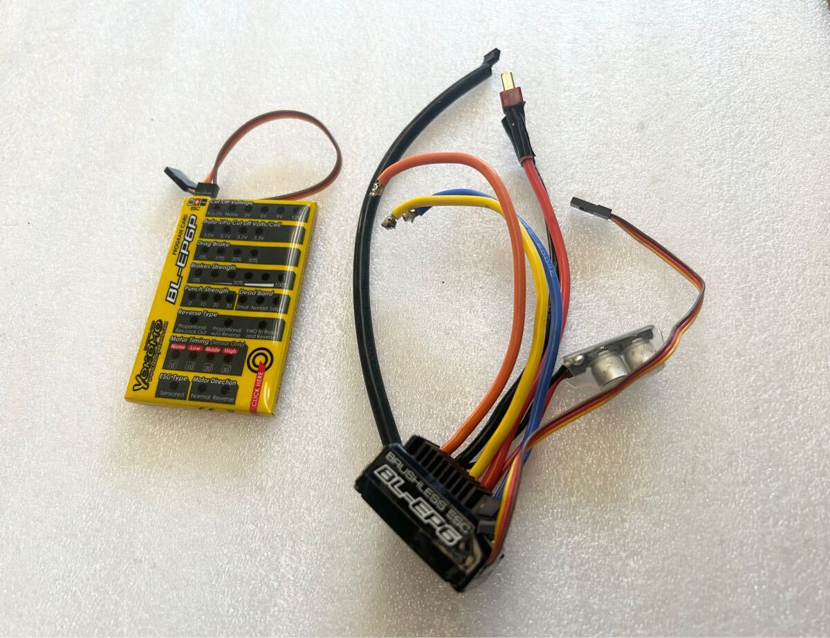 ヨコモ BL-EP6 ブラシレス スピードコントローラー ESC 検索 YOKOMO バギー ネオスコーチャー TT-02 DT-02 TA08 XV-02 XM-01 TRF420 ...