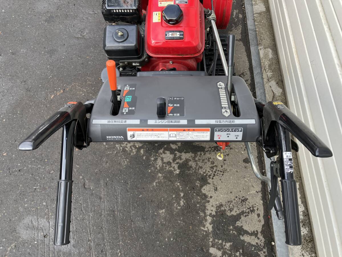 Yahoo!オークション - 札幌発 最落なし 【始動OK 】除雪機 ホンダ HS66...