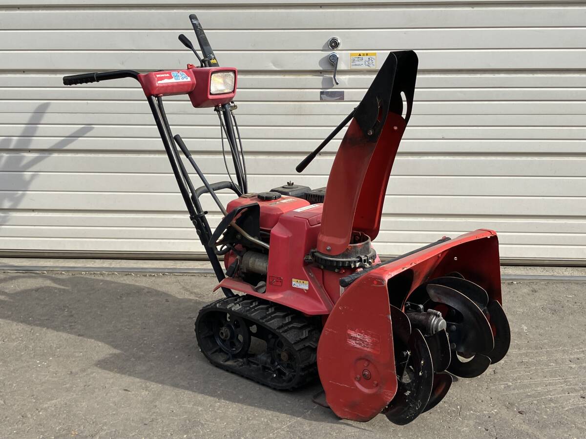 Yahoo!オークション - 札幌発 最落なし 【動作OK 】除雪機 ホンダ HS65...
