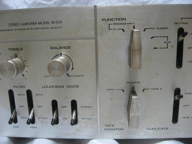 Yahoo!オークション - Aurex SB-620 STEREO AMPLIFIER オーレックス プ...
