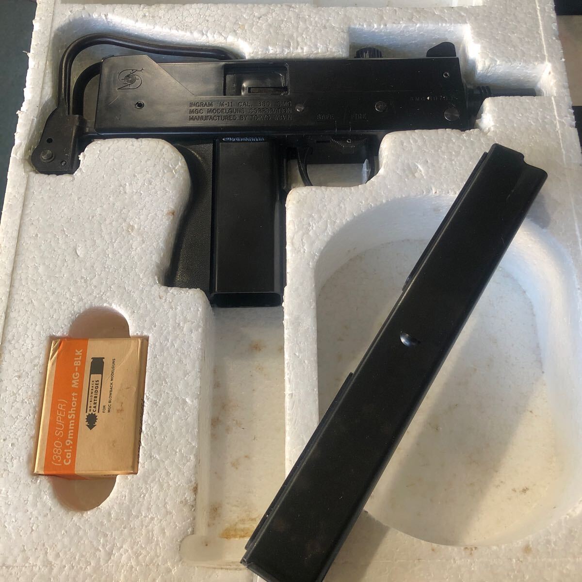 Yahoo!オークション - MGC イングラムM11 ABSモデル フルセット 欠品あ...