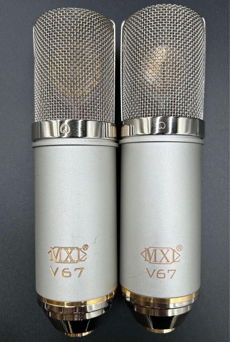 Yahoo!オークション - コンデンサーマイク MXL V67G-HE 2本セット Con...