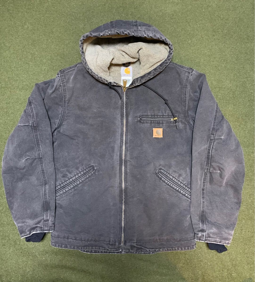 Yahoo!オークション - Carhartt J141 -BLK SANDSTONE SIERRA JACKET サ...