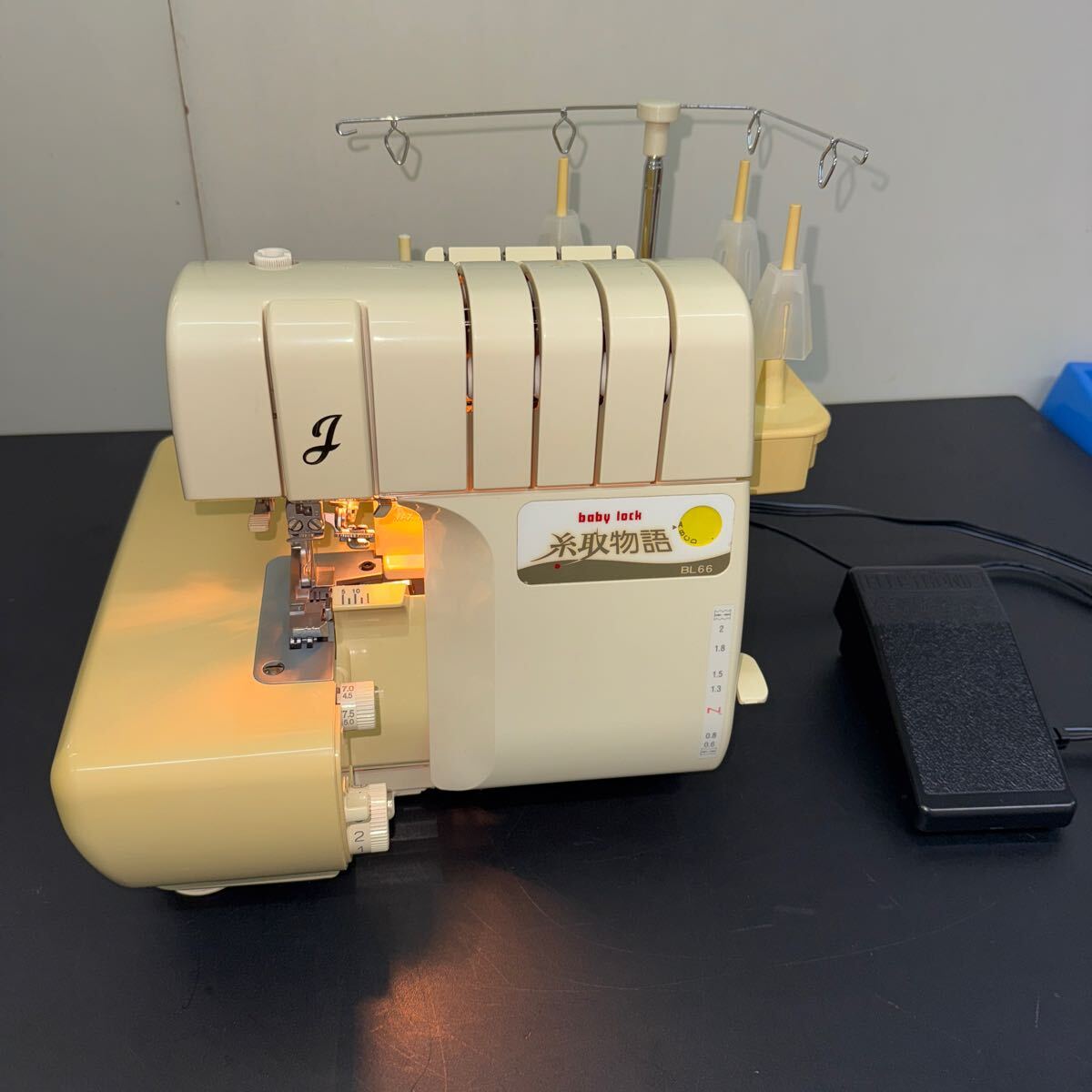 Yahoo!オークション - 24110916 糸取物語 baby lock ベビーロック BL66...